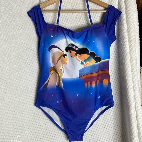 Disney | Swim | Disney Princess Aladdin Bathing Suit Swim Swimsuit ...